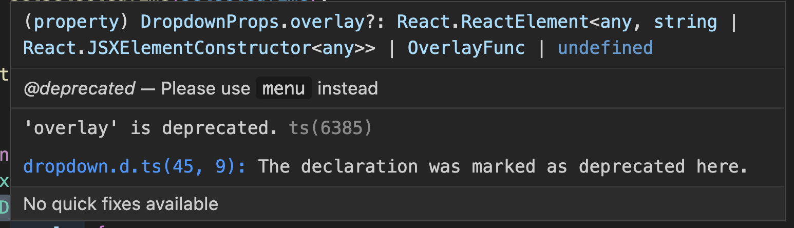 Dropdown antd depreciation warning · Issue #2360 · SigNoz/signoz · GitHub