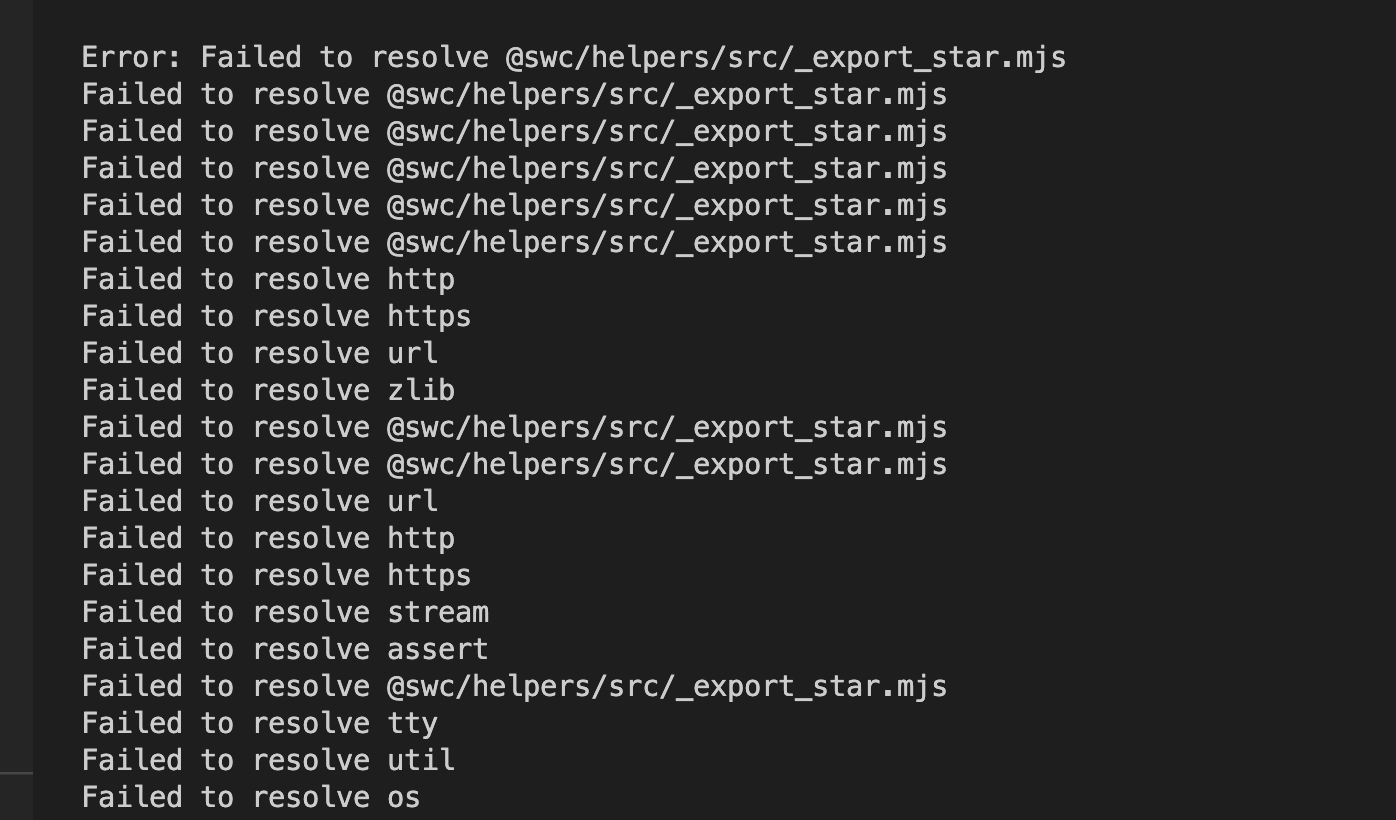 support auto shim node builtins when target set to browser · Issue #897 · web-infra-dev/rspack ...