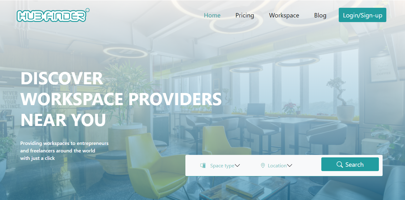 GitHub - Rheno001/Hub-Finder: Website to discover workspaces near you