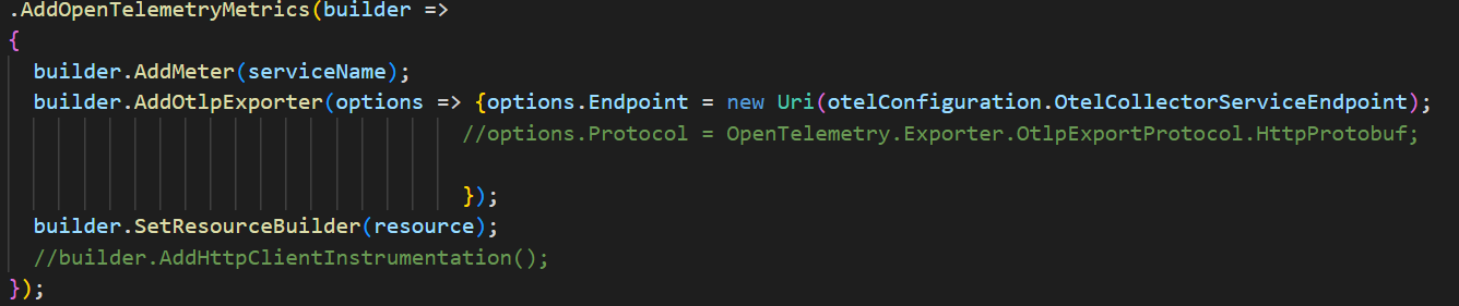 Not able to send correct data to metrices in aws cloudwatch in web api signalR .net core ...