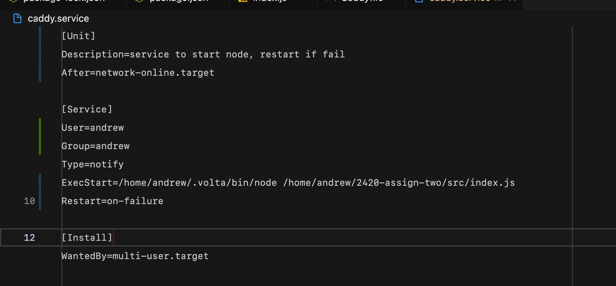 GitHub - AndreaxHull/2420_assign2