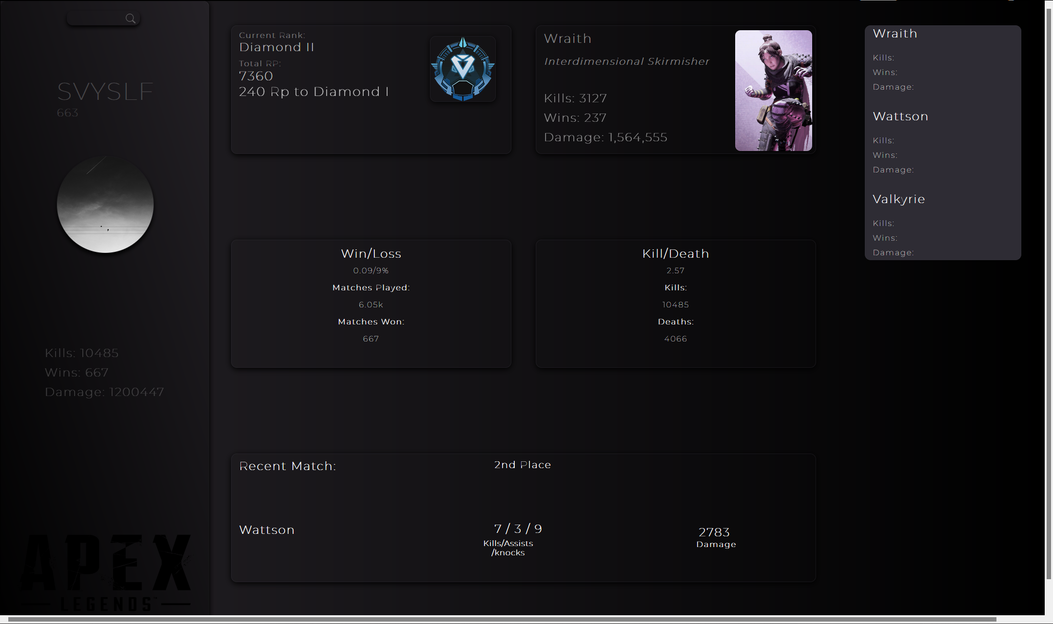 GitHub - Veniceav/Apex-Player-Tracker: Player tracker project. Unable ...