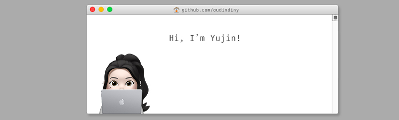 oudindiny (Yujin) · GitHub