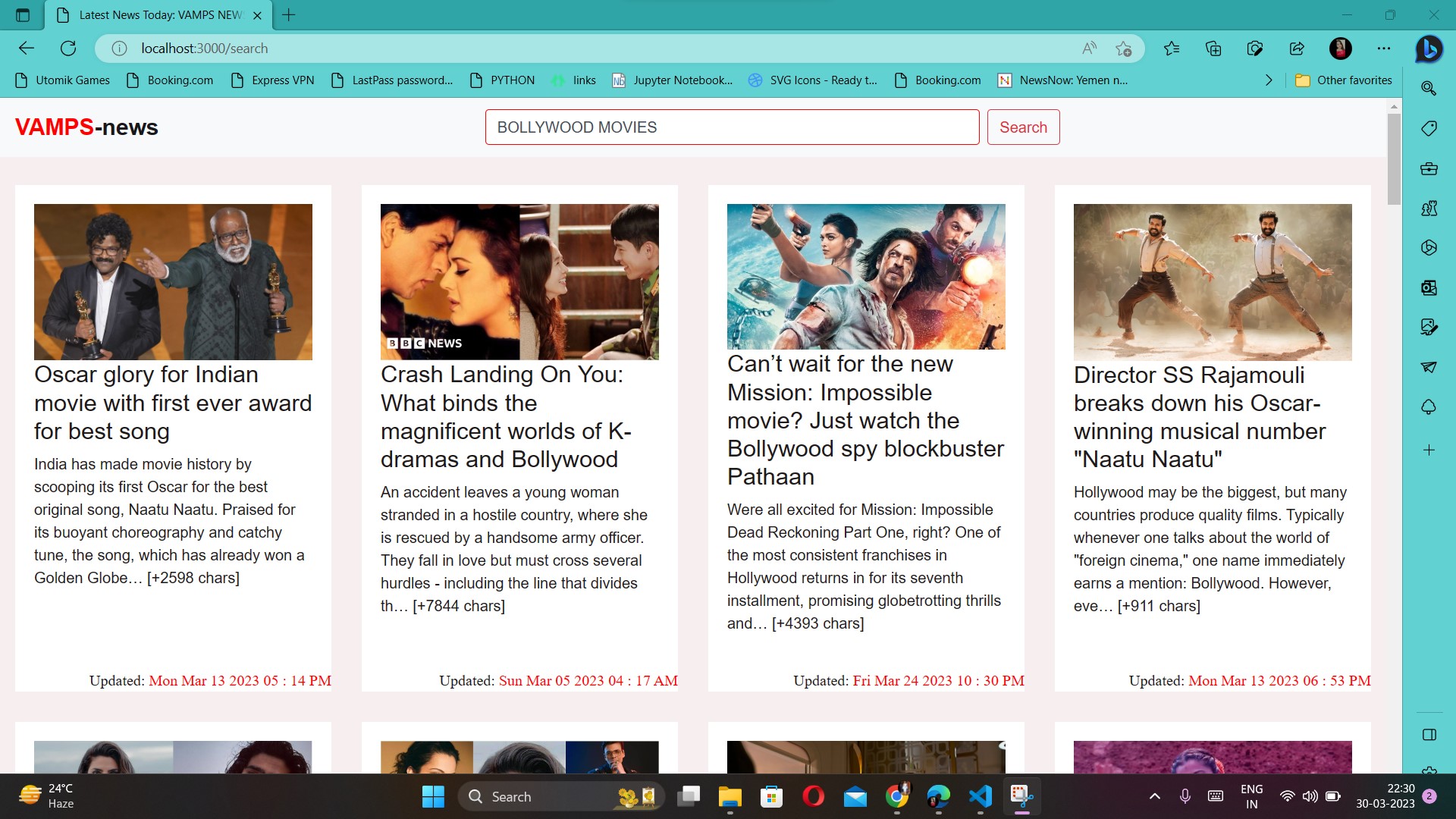 GitHub - AvantikaKodape16/News_Website: Created a dynamic news website ...