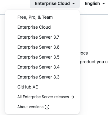 Add an 'about versions' option in the versions dropdown · Issue #2464 · dbt-labs/docs.getdbt.com ...