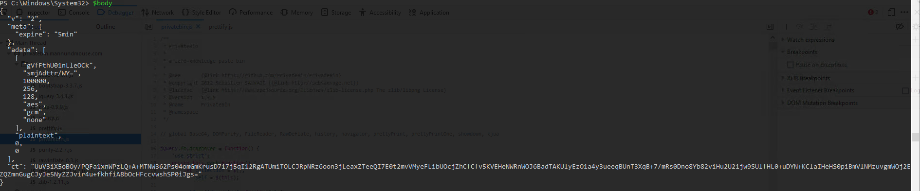 Powershell Integration · Issue #827 · PrivateBin/PrivateBin · GitHub
