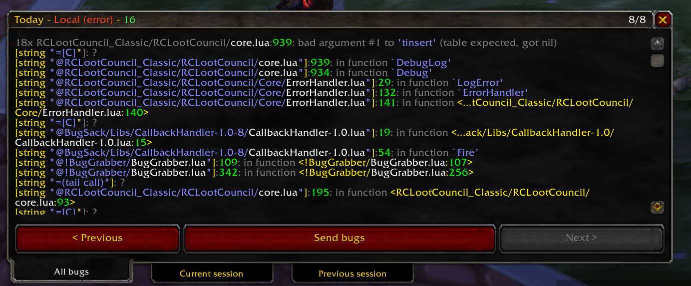 WOTLK ICC PTR ERRORS · Issue #54 · evil-morfar/RCLootCouncil_Classic · GitHub