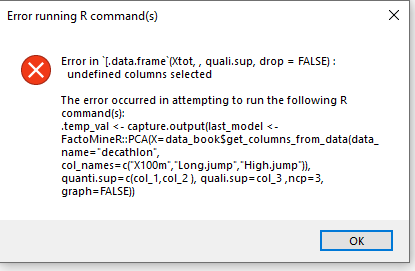 Extend the PCA dialogue · Issue #7318 · IDEMSInternational/R-Instat · GitHub