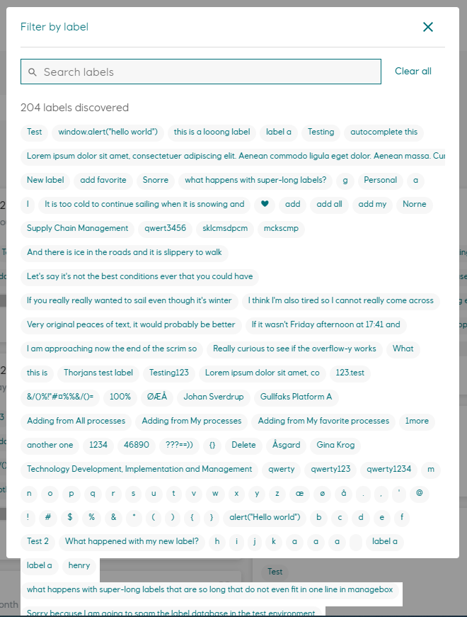 Process labels · Issue #159 · equinor/flyt · GitHub