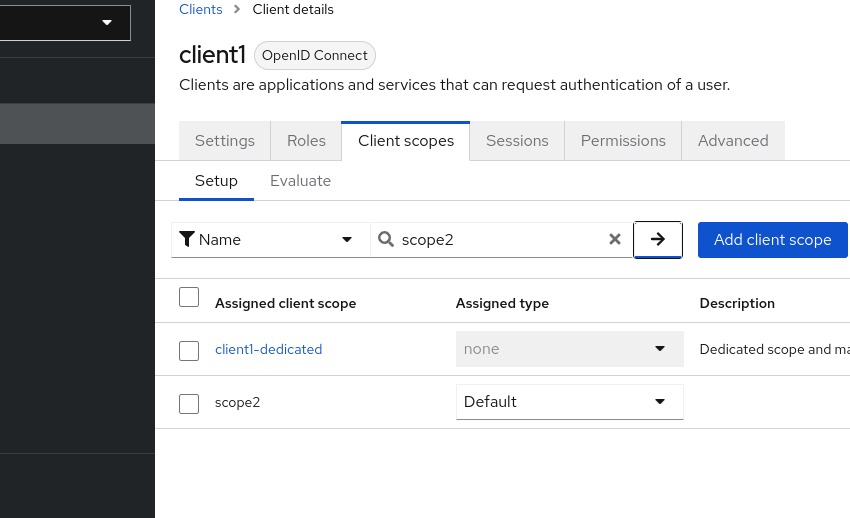 Missing items in Client -> Client scopes list on the next page · Issue #19066 · keycloak ...