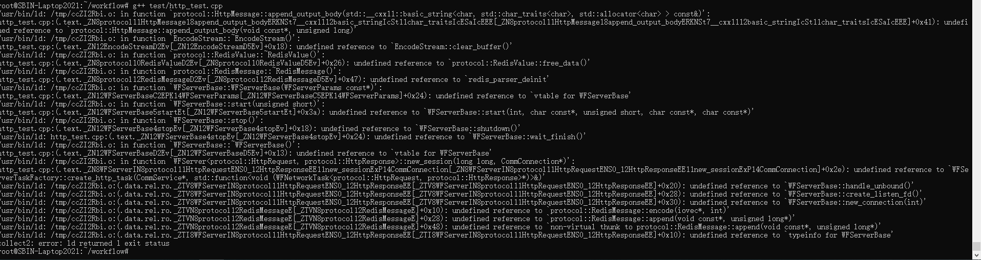 尝试HTTP_SERVER没编译成功 · Issue #343 · sogou/workflow · GitHub