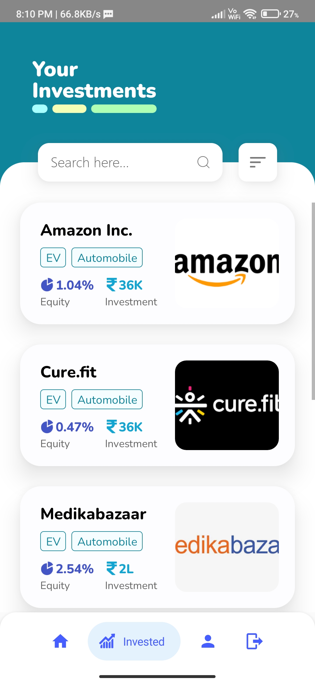 GitHub - altajvirani/Nivesh: A Start-up Investment & Crowd-Funding App made in Android Java.