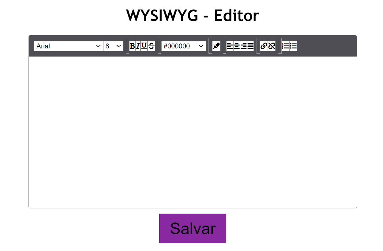 GitHub - yasmin-medeiros/Editor: Um editor com formatação Rich-Text