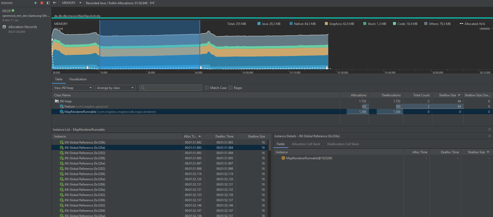 JNI ERROR (app bug): weak global reference table overflow · Issue #154 · maplibre/maplibre ...