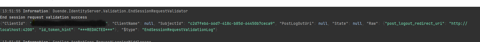 PostLogoutRedirectUri is always null · Issue #282 · DuendeArchive/Support · GitHub