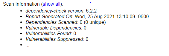 I am in a scenario where there are no jar files to scan a file. So I am downloading the folder ...
