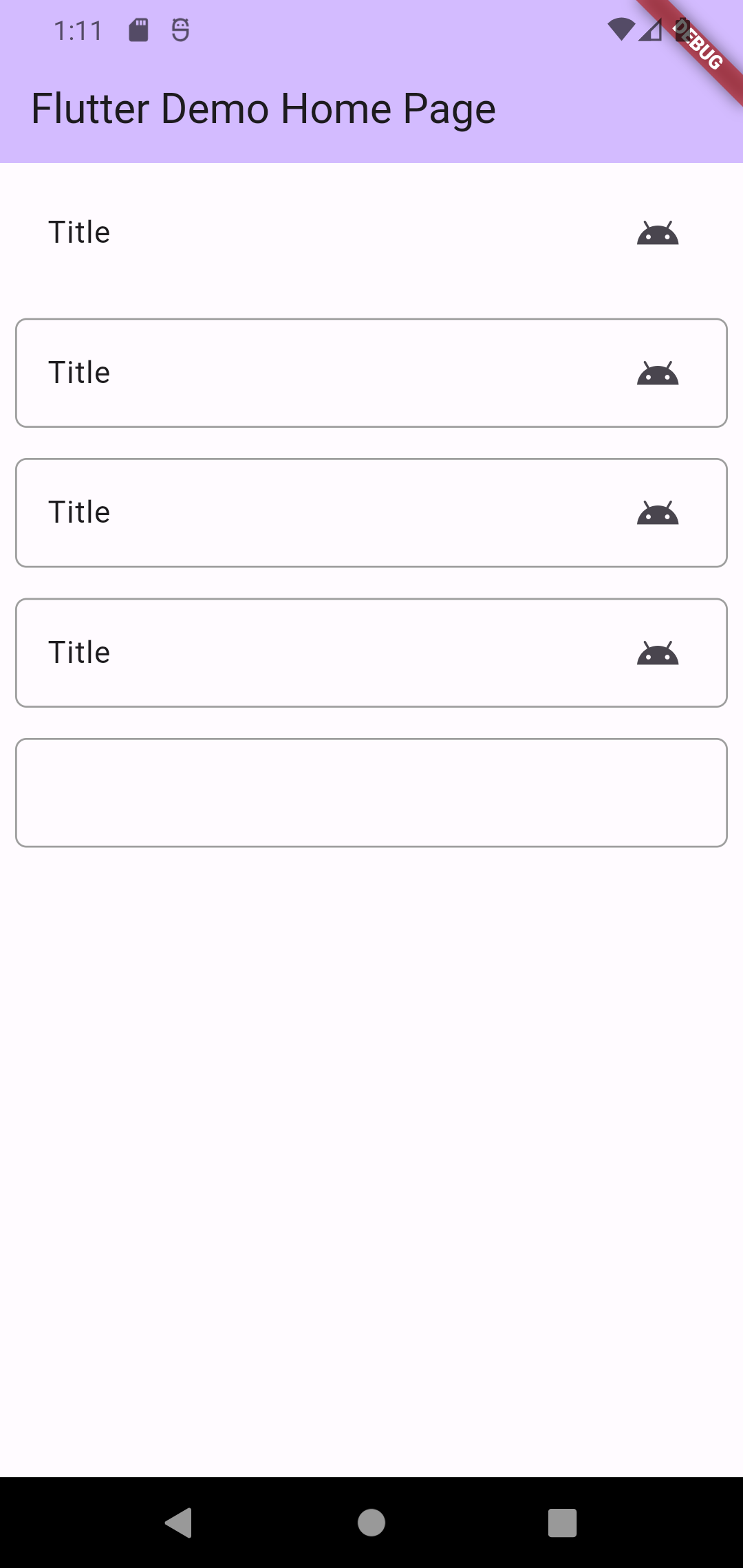 ListTile border does not move with Dismissible · Issue #129188 · flutter/flutter · GitHub