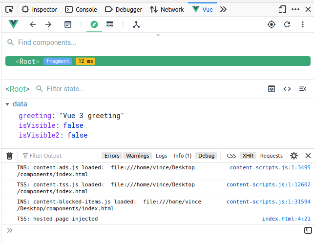 Github Schlezesvue Instance Uid 1 2 Error Vue Dev Tools In Firefox Generates An Instance Uid 6834
