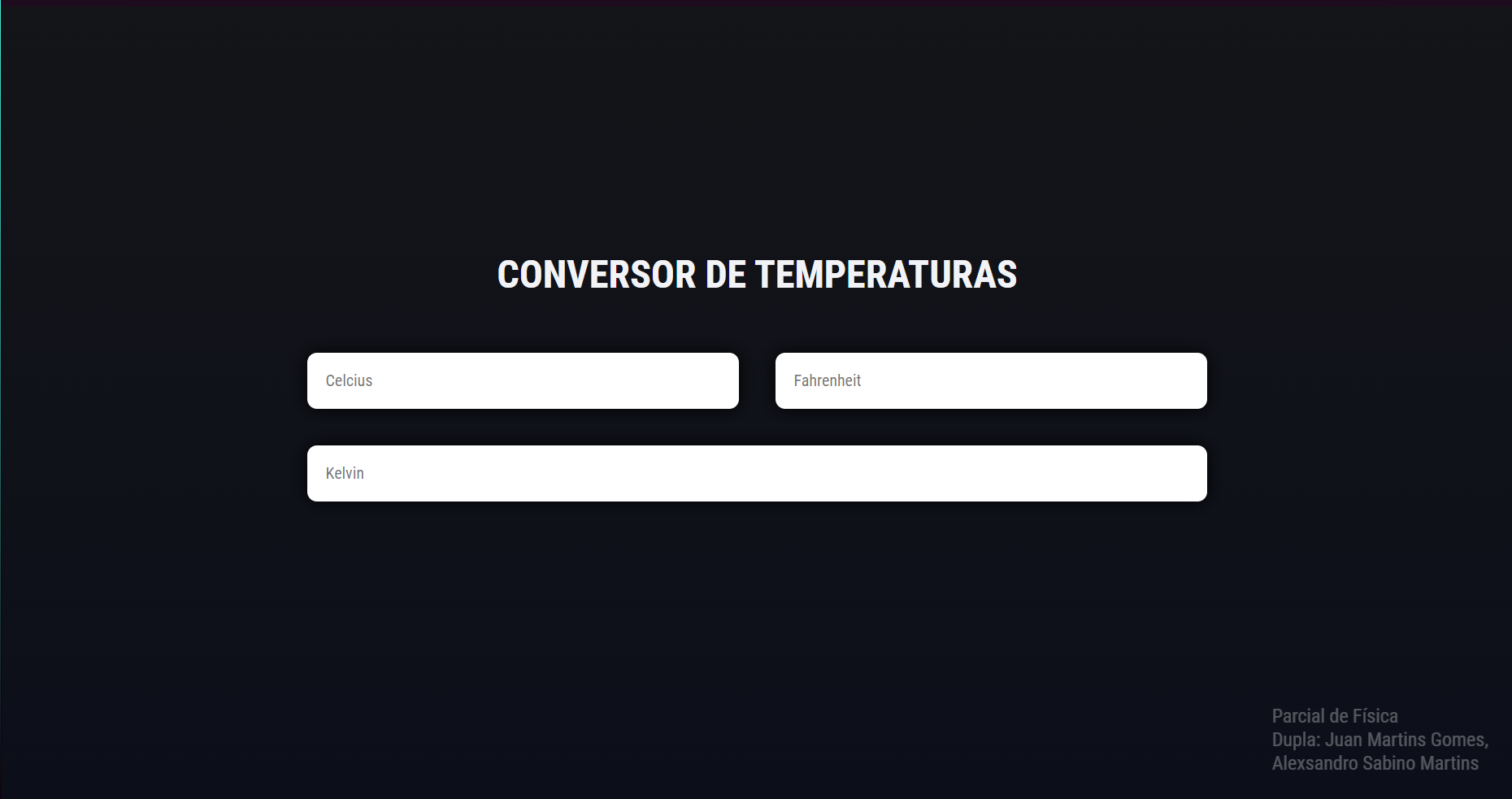 GitHub - juamgomes/Conversor-de-temperaturas