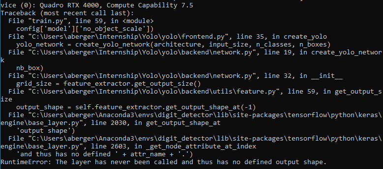 The Layer has never been called and thus has no defined output shape. · Issue #40 · penny4860 ...