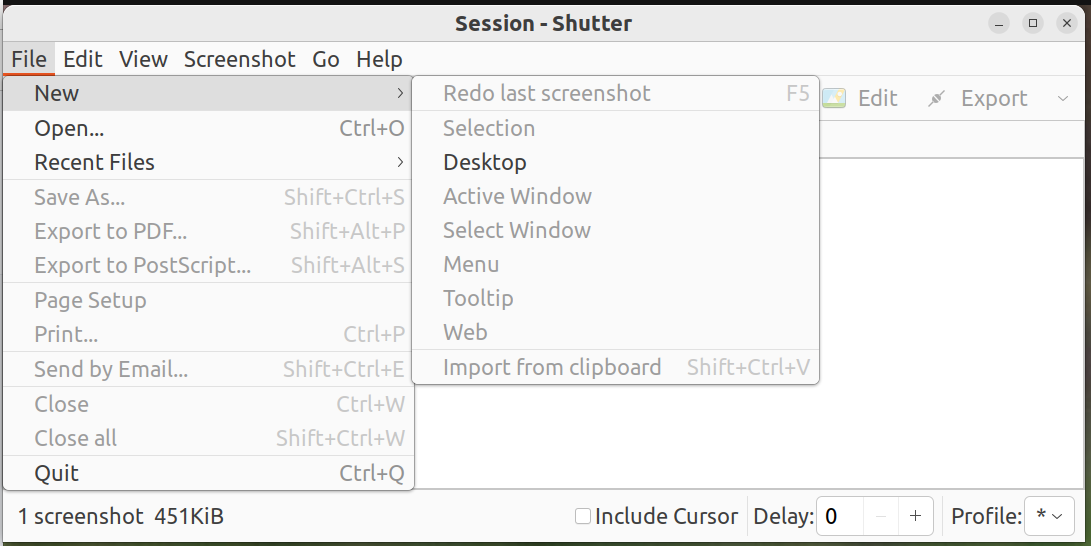 Shutter only allows new desktop screen capture option · Issue #479 · shutter-project/shutter ...