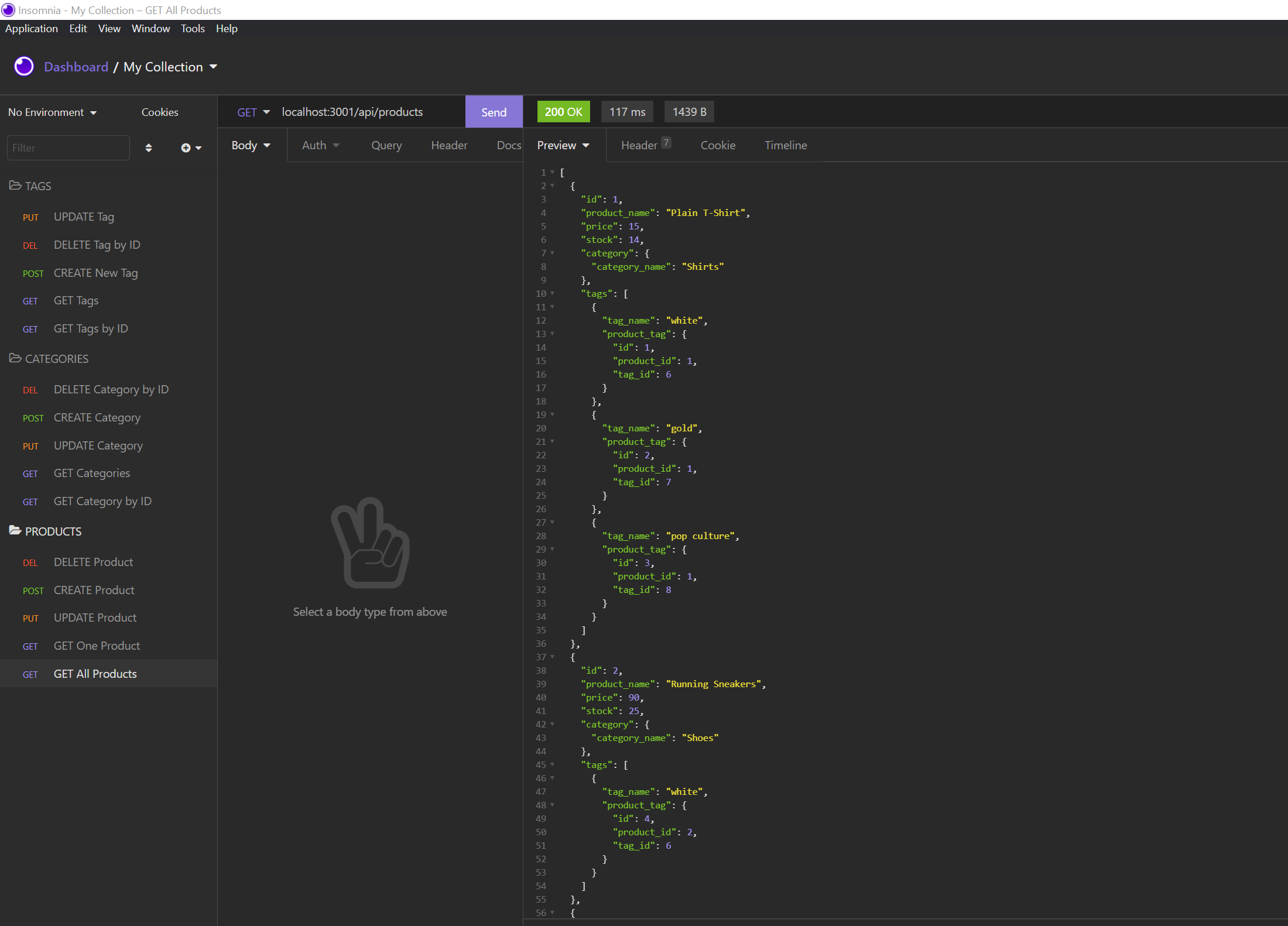 GitHub - chloeharris1/e-commerce-backend: E-commerce backend built with Express.js, Sequelize ...