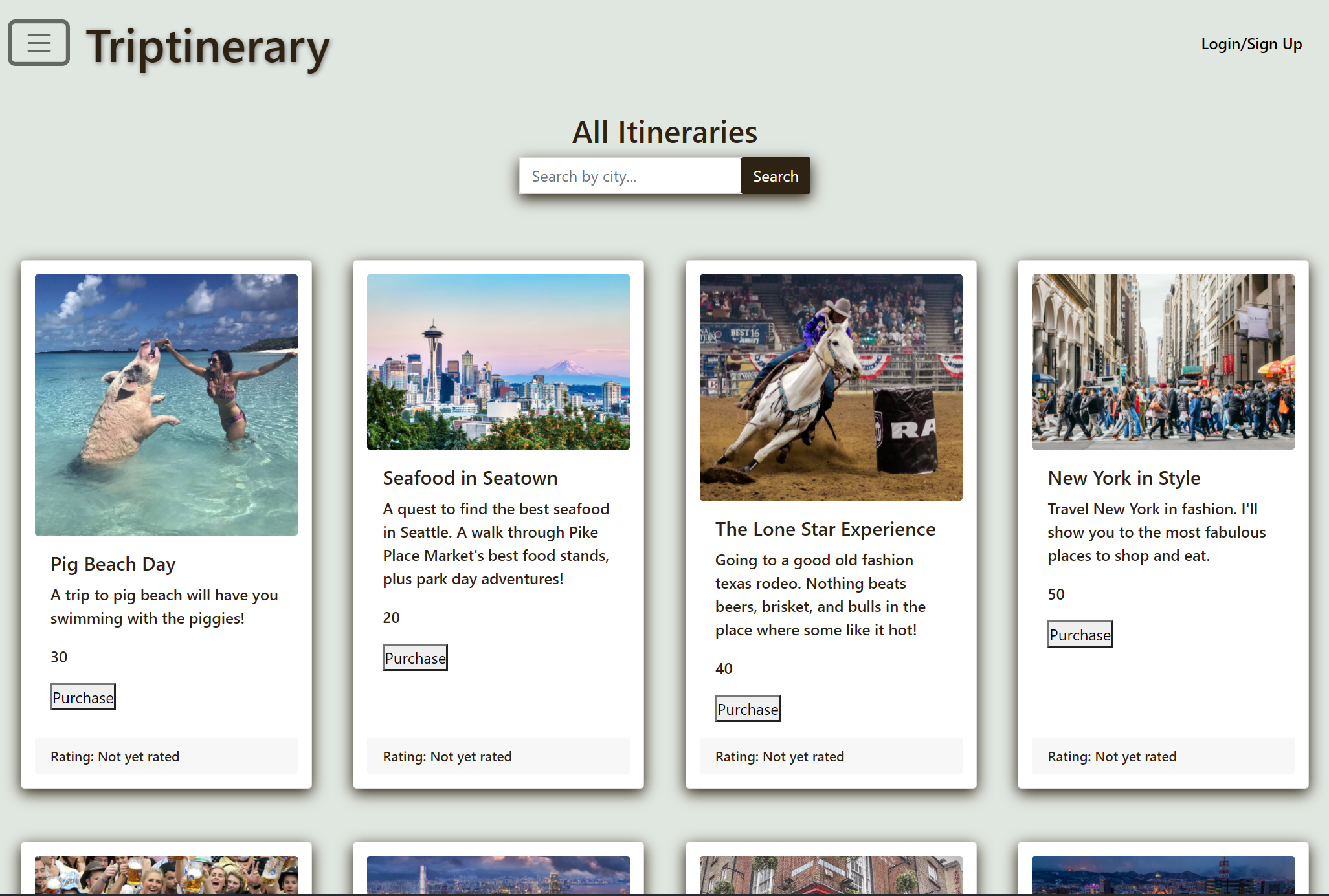 GitHub - Triptinerary/travel-app: Create custom itineraries to share ...
