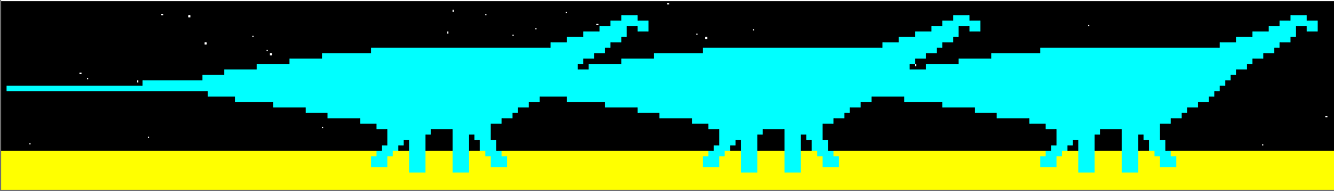 GitHub - ozguraksay/java-graphics-dinosaur: Program decodes characters ...