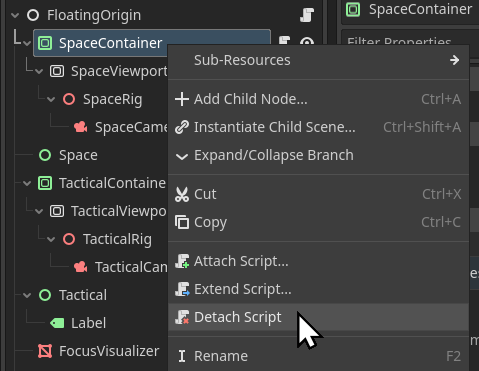 Disabling the "Script Editor" Editor Feature makes it impossible to Detach Scripts · Issue ...