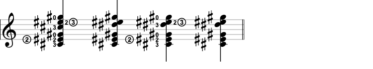 Spacing of 2nds with accidentals · Issue #1578 · 0xfe/vexflow · GitHub