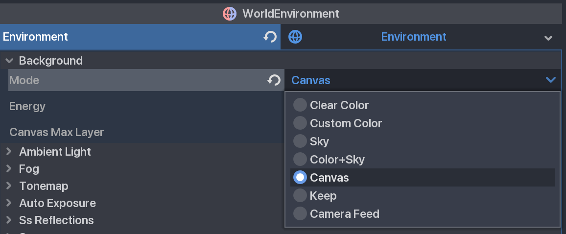 [3.4] [HTML5] WorldEnvironment node, Background = Canvas gives black screen on iOS / iPadOS 15 ...