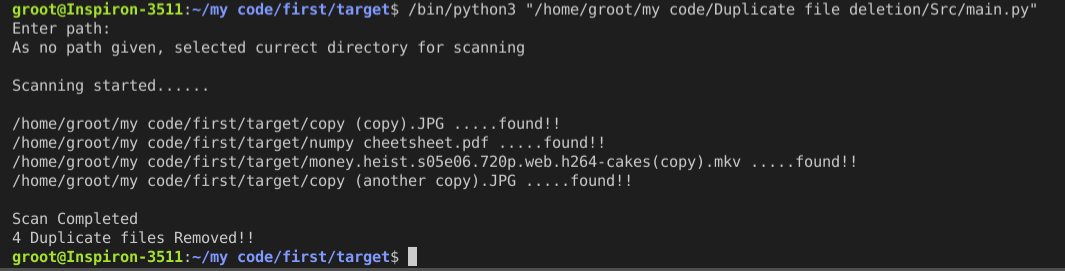Github Niraj Kumbharduplicate File Remover Script Python Script For 7510