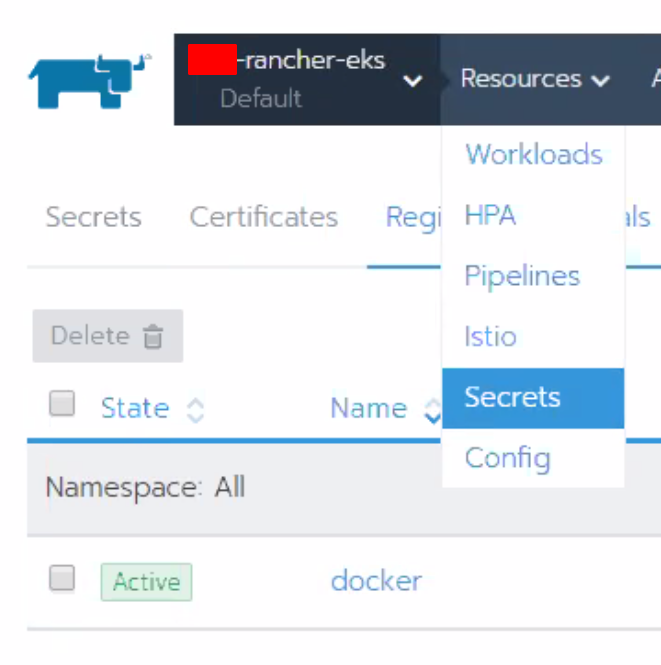 Cannot edit Registry Credentials · Issue #26758 · rancher/rancher · GitHub