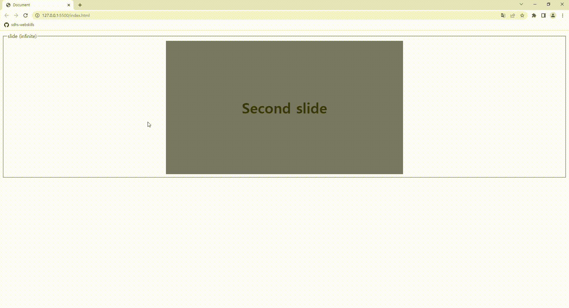GitHub - Master-of-Development/05_CSS_Slide: CSS로 슬라이드를 만들어 보자