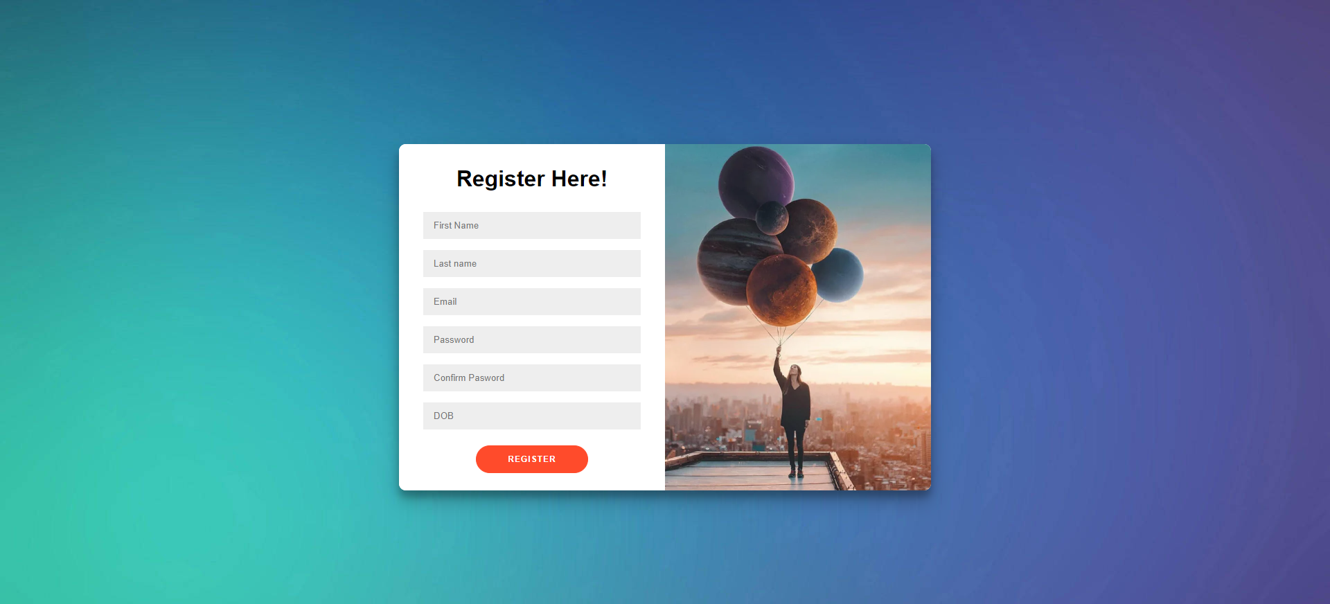 GitHub - rinujadav/Register-form-using-Html-and-CSS: This Repo is demonstrating the basic ...