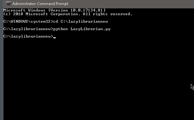 LL won't launch..no python output and no log entries. · Issue #1446 · DobyTang/LazyLibrarian ...