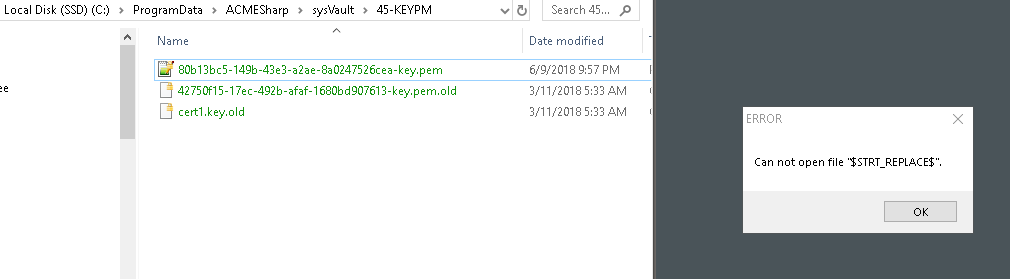 Error when trying to open KEYPM "Can not open the file "$STRT_REPLACE$"" · Issue #322 ...