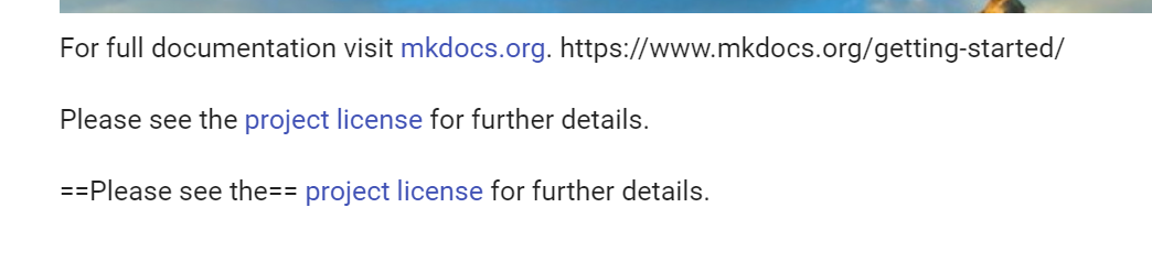 How can i show up the highlight text in the website · Issue #3028 · mkdocs/mkdocs · GitHub