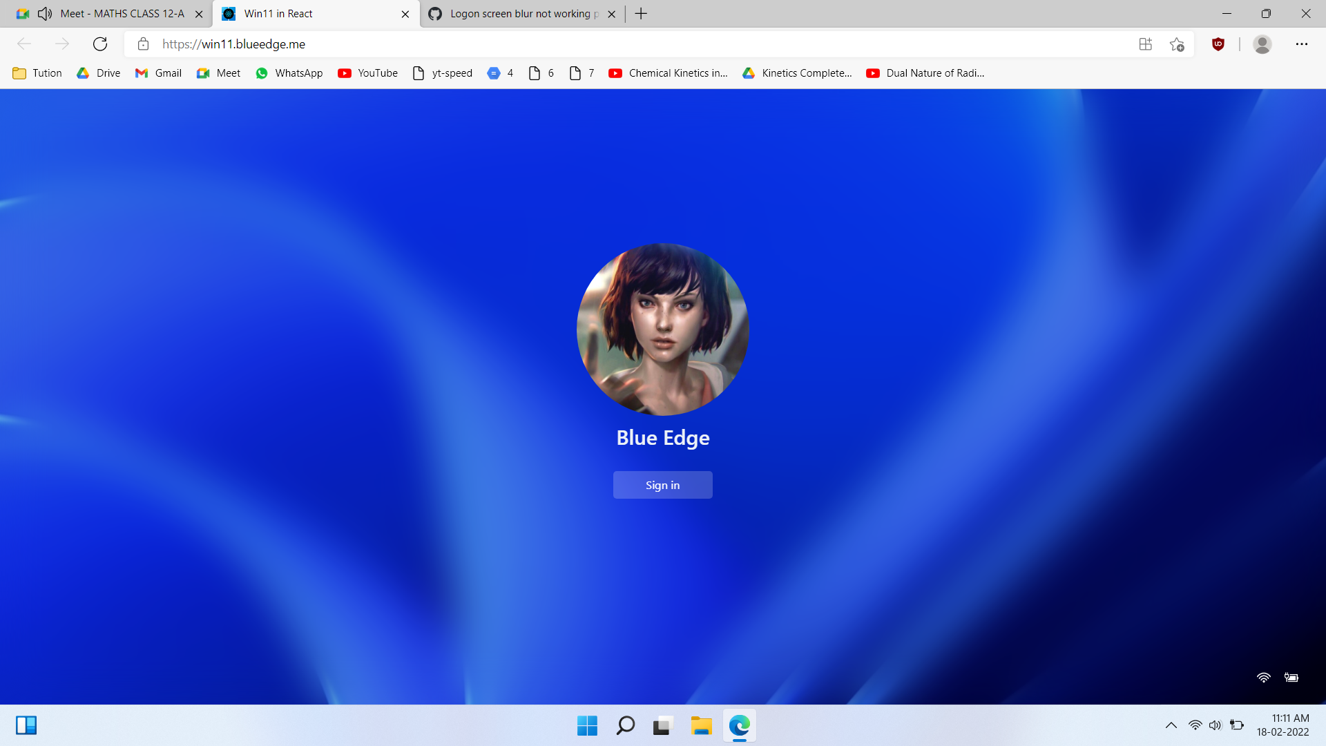 Logon screen blur not working properly · Issue #258 · blueedgetechno/win11React · GitHub