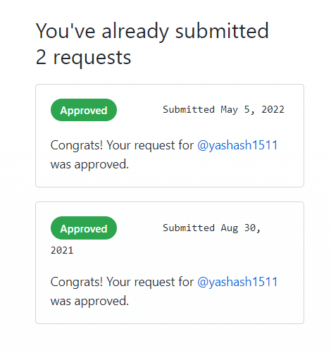 Bot saying I'm not in the Student Developer Pack when I am · Issue ...
