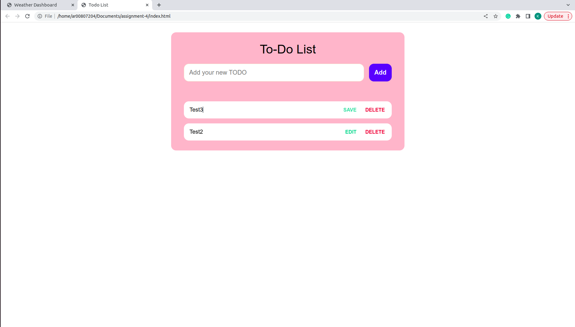 Github Arumall Techm Assignment