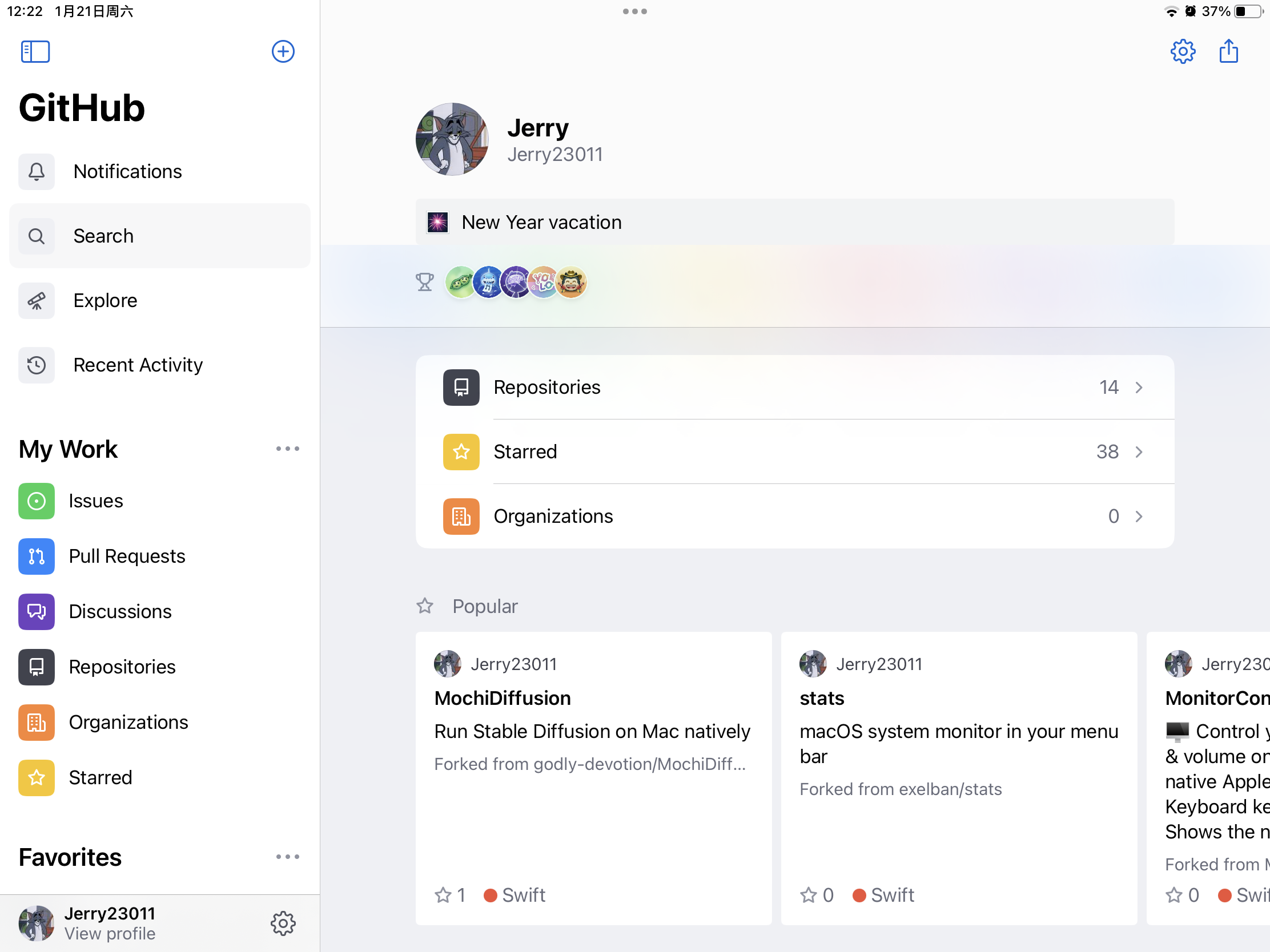 Achievements view misaligned on iPadOS · community · Discussion #44950 · GitHub