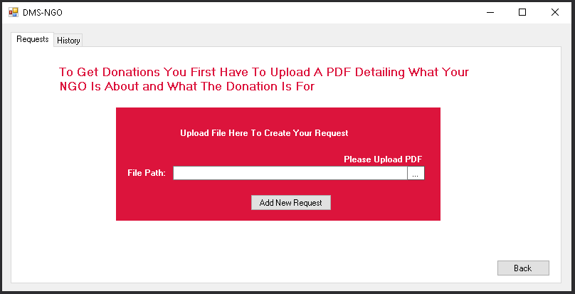 GitHub - RoelofKristensen/DonationManagementSystemCSharp