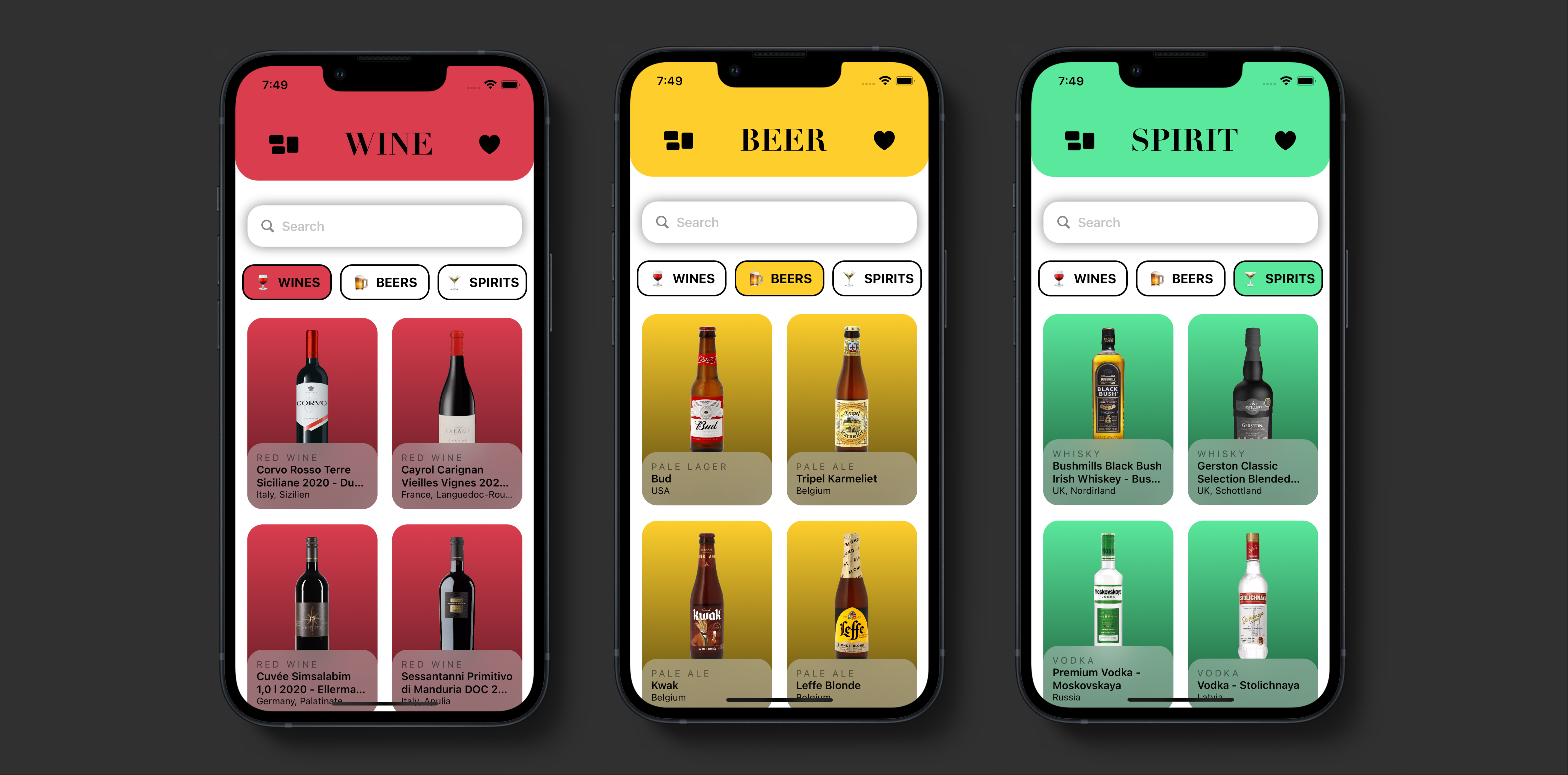 GitHub - maximeduby/Beverage: Get information for wines, beers, and spirits