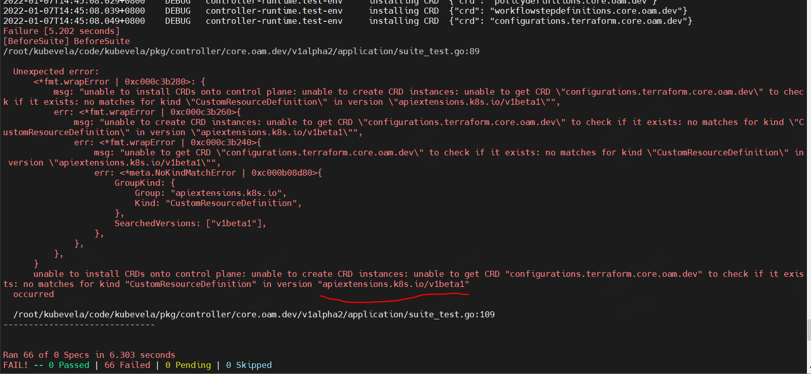 [BUG]configurations.terraform.core.oam.dev crd version is still v1beta1 ...