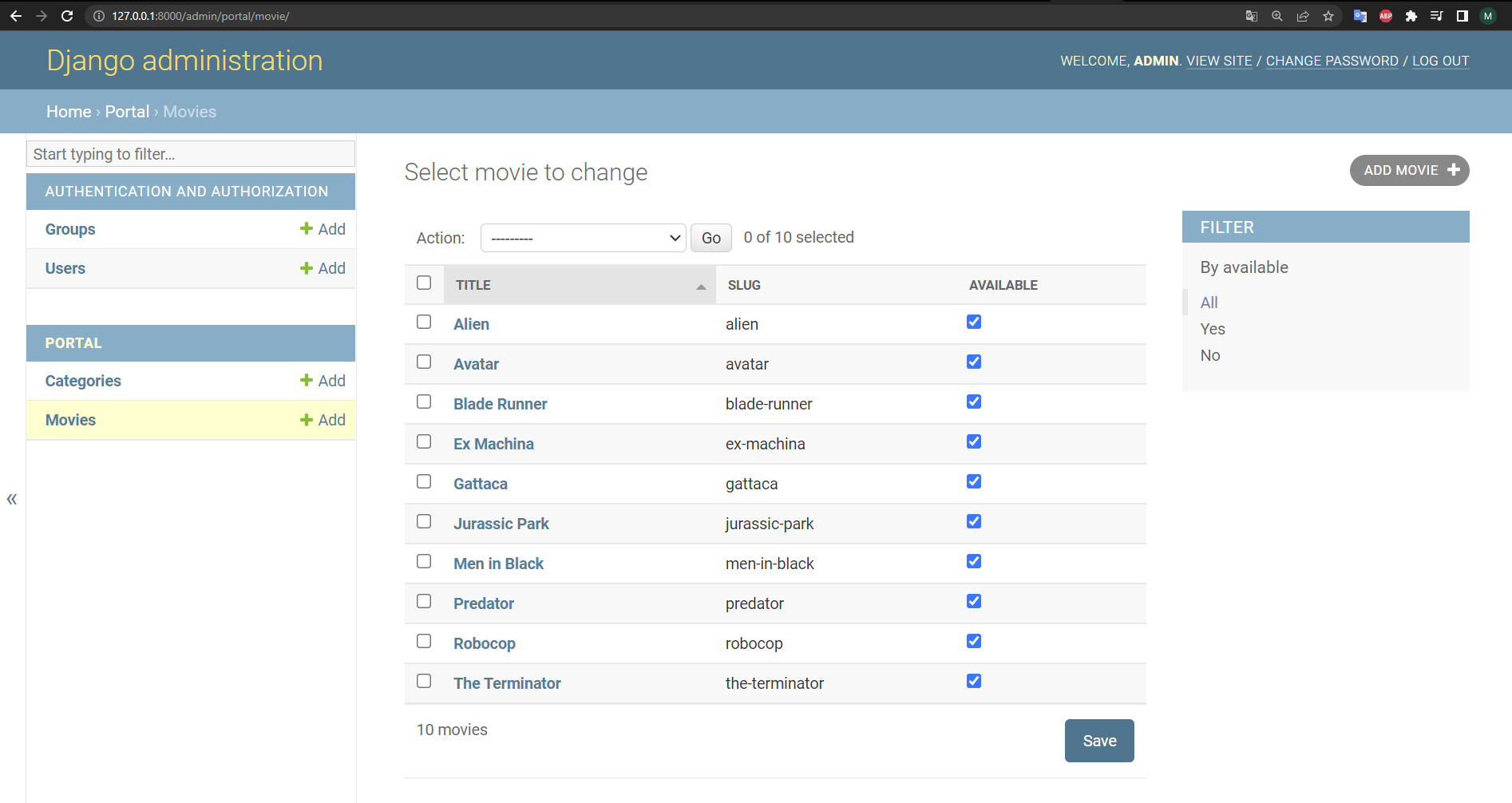 GitHub - ma-github-account/Web-app-Movies-portal