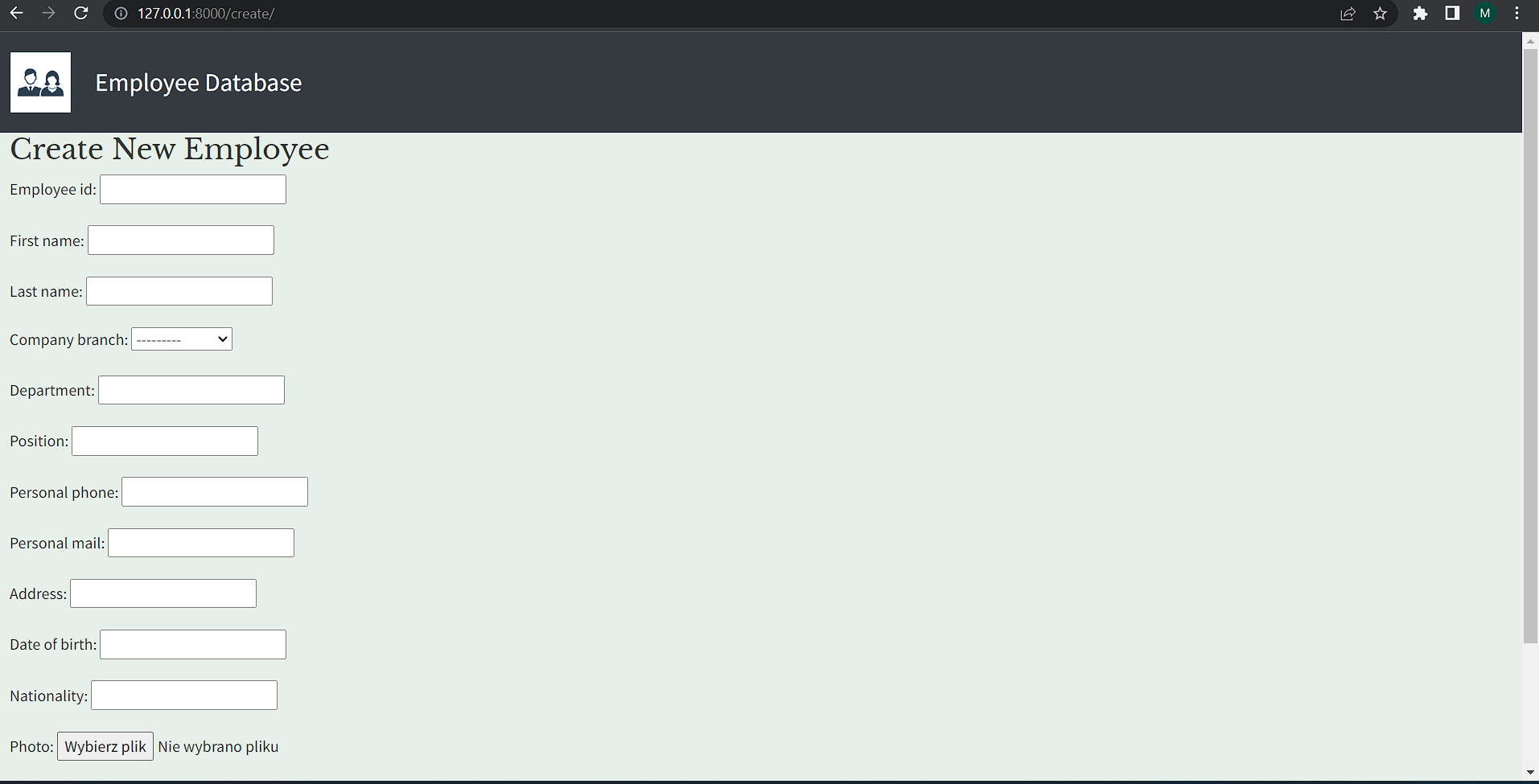 GitHub - ma-github-account/Web-app-Employee-Database