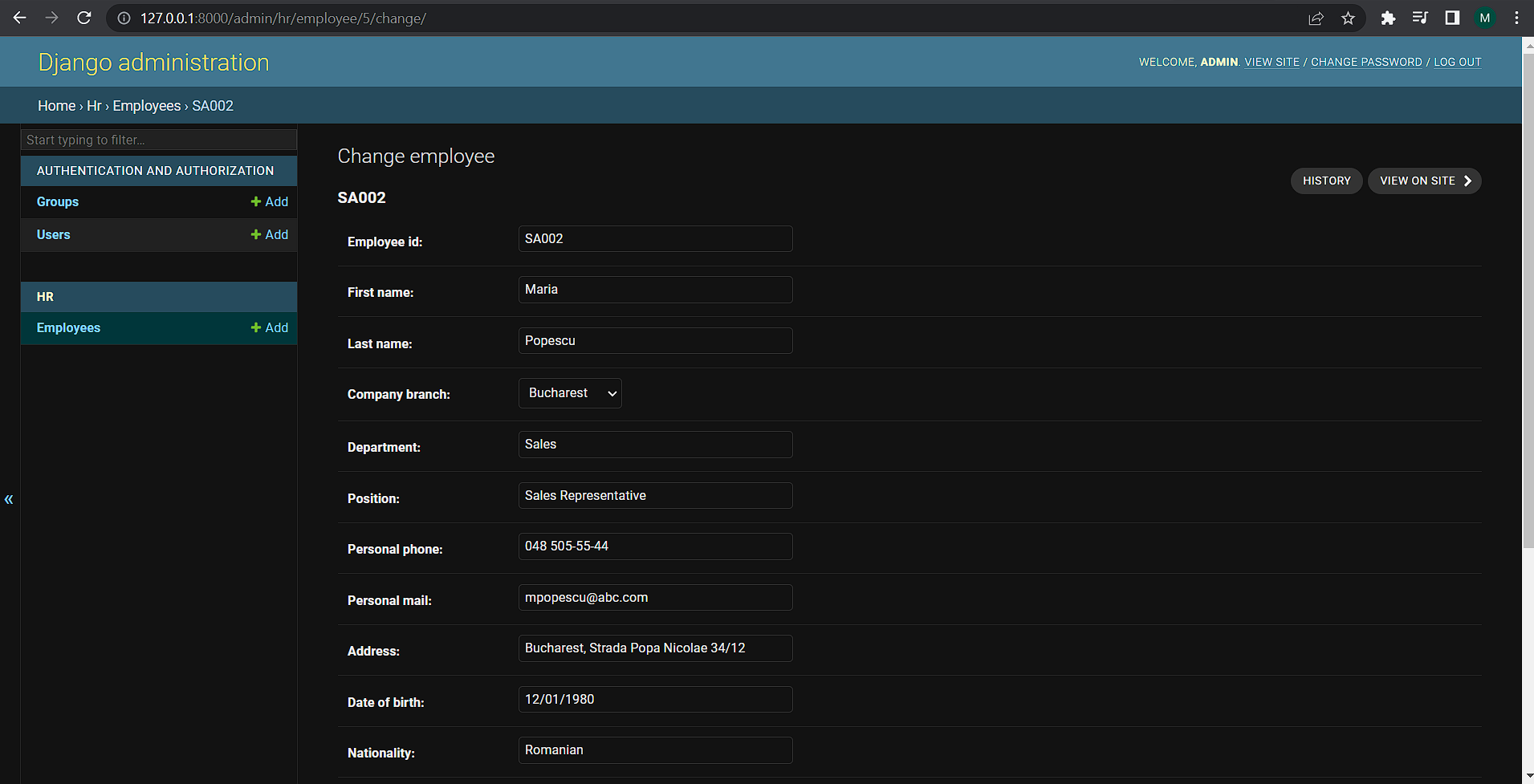 GitHub - ma-github-account/Web-app-Employee-Database