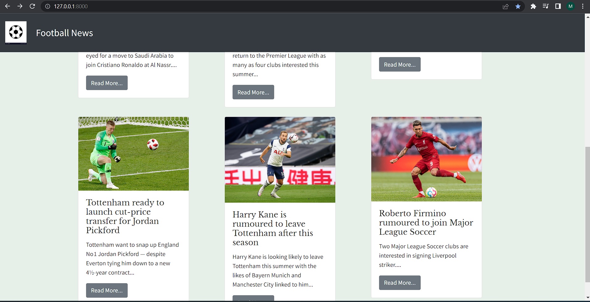 GitHub - ma-github-account/Web-app-Football-News-Portal