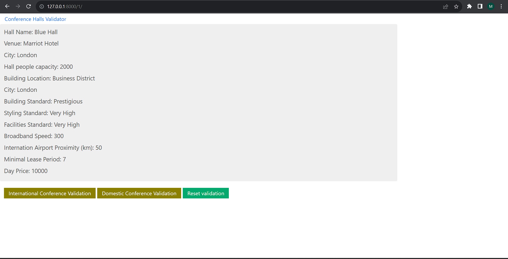 GitHub - ma-github-account/Web-App-Conference-Hall-Validator